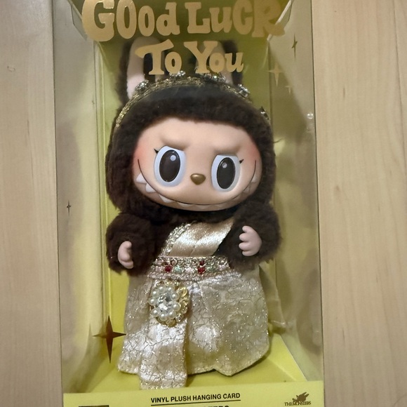 pop mart | Toys | Pop Mart Labubu Good Luck To You Plush Toy Thailand ...